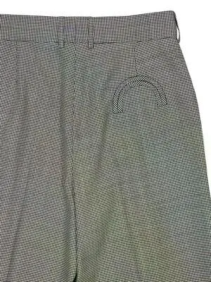 BLAZÉ MILANO Houndstooth Wool Trousers