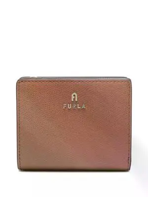 Furla Camelia Compact Logo-plaque Wallet - Brown