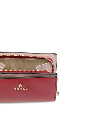 Furla Camelia Compact Logo Leather Wallet