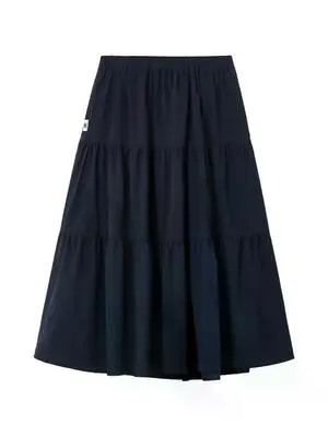 CHOCOOLATE Tiered Skirt - Blue