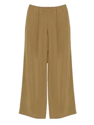 ALYSI Wide Leg Pant - Brown