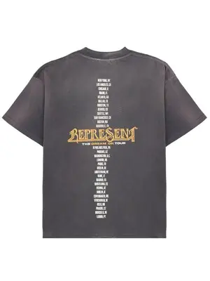 REPRESENT Golden Tour" T-shirt - Grey