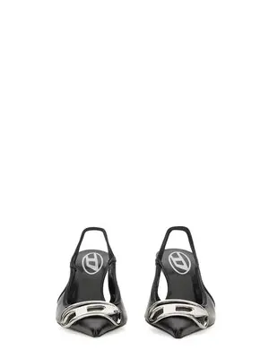 DIESEL D-venus Sb Slingback Pumps - Black