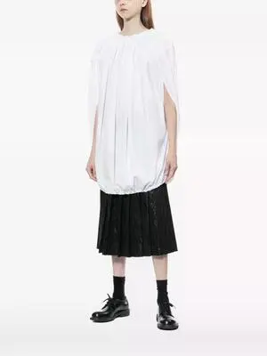 Comme Des Garçons Gathered Blouse