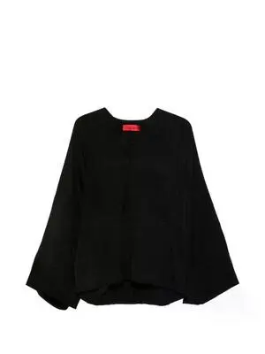 THELATEST Wide Sleeve V-neck Blouse