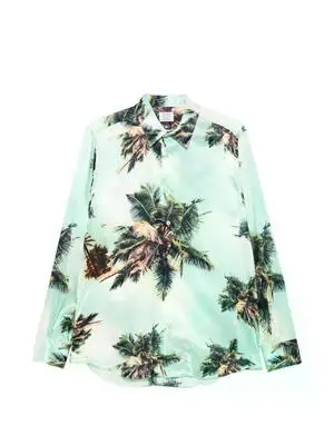 MAZZARELLI Palm-print Shirt