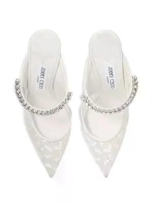 JIMMY CHOO Embellished Pointed Pumps