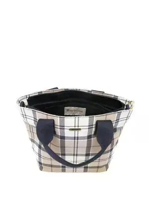 Barbour Tartan Tote Bag