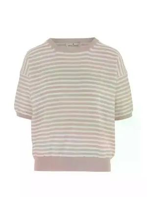 Bruno Manetti Striped Crew-neck Sweater