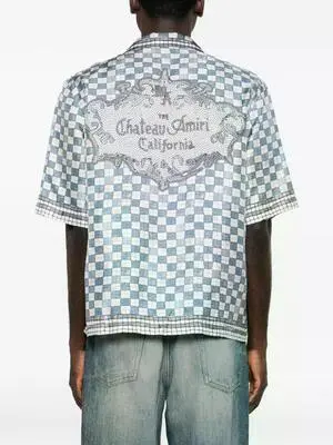 Amiri Checkered Shirt - Blue
