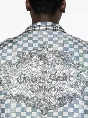 Amiri Checkered Shirt - Blue