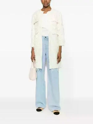 BYE Open-front Textured Coat
