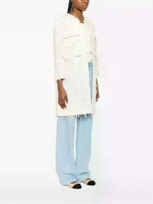 BYE Open-front Textured Coat