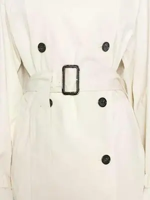 TOTEME Belted Double-breasted Trench Coat - Neutrals