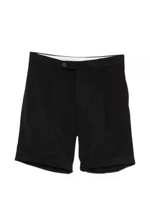 GTA Pleated Rolled Hem Shorts