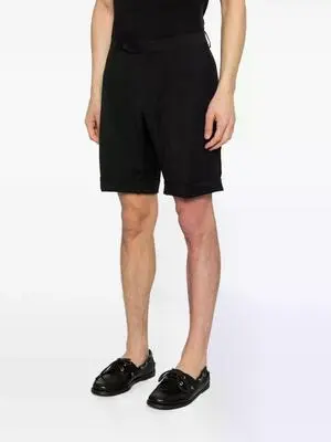 GTA Pleated Rolled Hem Shorts