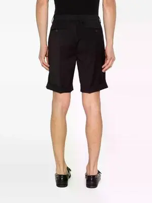 GTA Pleated Rolled Hem Shorts