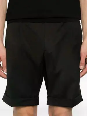 GTA Pleated Rolled Hem Shorts