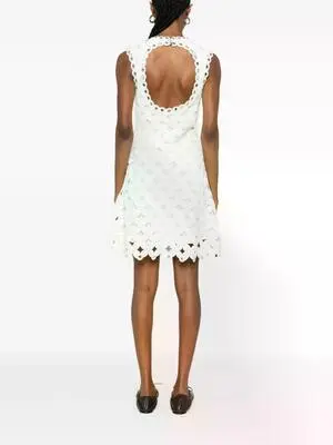Maje Scallop Sequins Mini Dress
