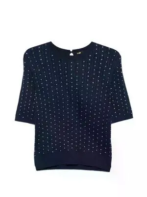 Maje Embellished Crew-neck T-shirt