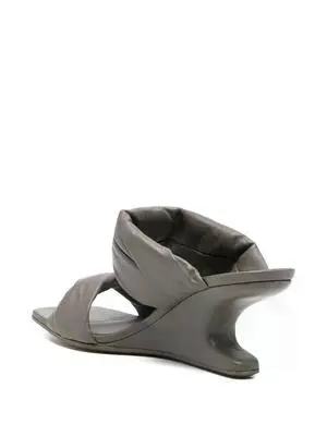 Rick Owens Twisted Lambskin Sandals
