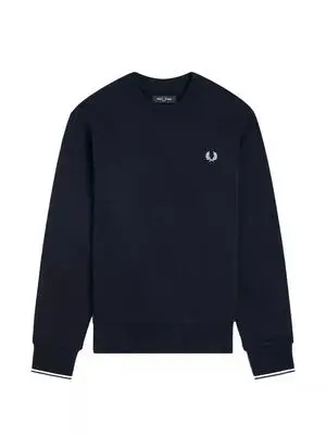 Fred Perry Logo-embroidered Sweatshirt