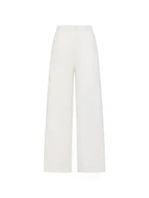 Max Mara Wide-leg Trousers - Neutrals
