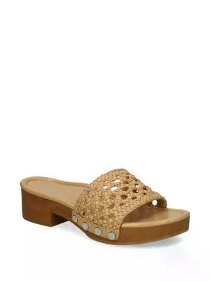Michael Kors Woven Studded Sandals