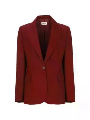 P.a.r.o.s.h Peak-lapel Flap-pocket Blazer