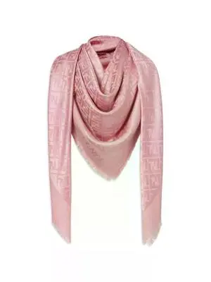 Fendi Monogram Scarf - Pink