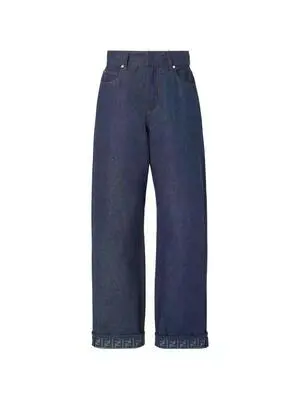 Fendi Five-pocket Denim Jeans - Blue