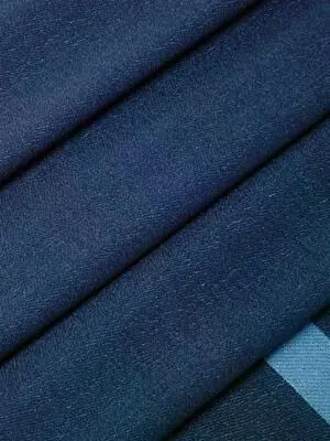 Fendi Logo-detail Scarf - Blue