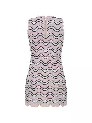 Cara Cara Suzi Crochet Striped Mini Dress