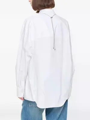 Plan C Draped-back Shirt