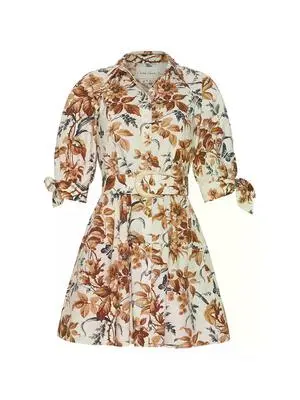 Belted Floral Day Dresses