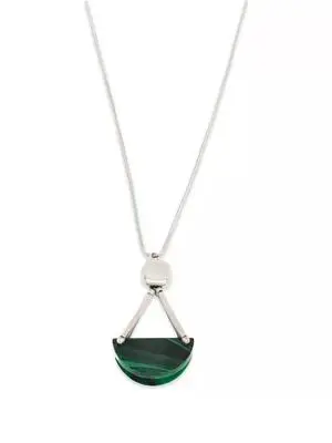 Plan C Malachite-pendant Necklace