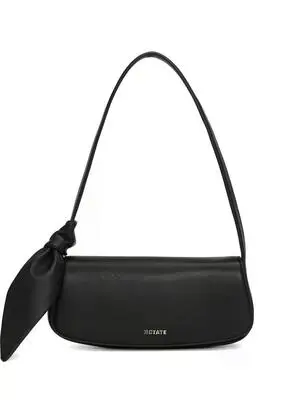 ROTATE BY BIRGER CHRISTENSEN Knot-strap Shoulder Bag - Black