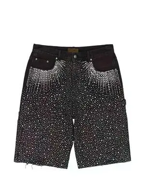 BIRTH OF ROYAL CHILD Embellished Shorts - Black
