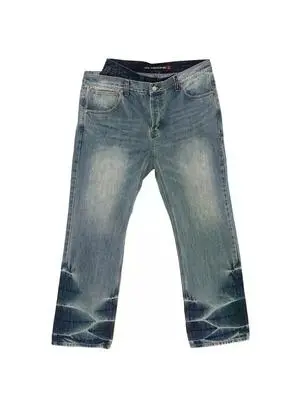 Andersson Bell Asymmetric Layered Jeans