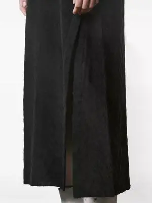 THOM KROM Textured Midi Dress - Black