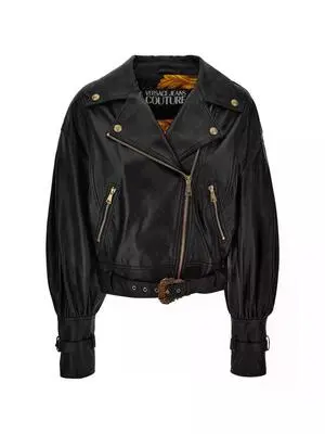 Versace Zip-pocket Biker Jacket