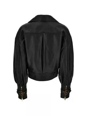 Versace Zip-pocket Biker Jacket