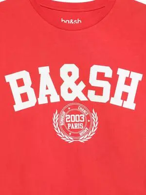 Ba&sh Ioni Graphic-print T-shirt - Red