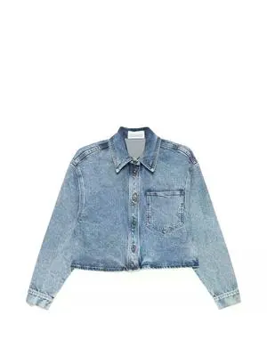 Liviana Conti Button-front Denim Jacket