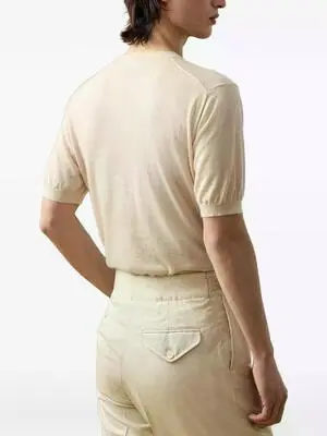 Ralph Lauren Purple Label Short Sleeve Cashmere T-shirt