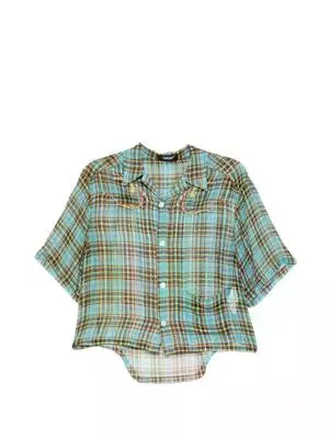 UNDERCOVERISM Plaid Shirt