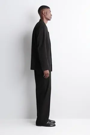 Cos Leather Mule Loafers