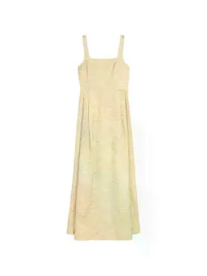 Momoni Sonora Jacquard Square-neck Dress