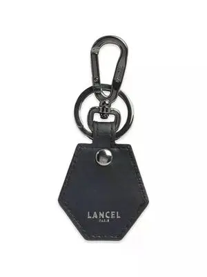 LANCEL Airtag Smooth Leather Keyring