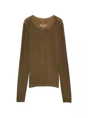 UMA WANG Crewneck Blouse